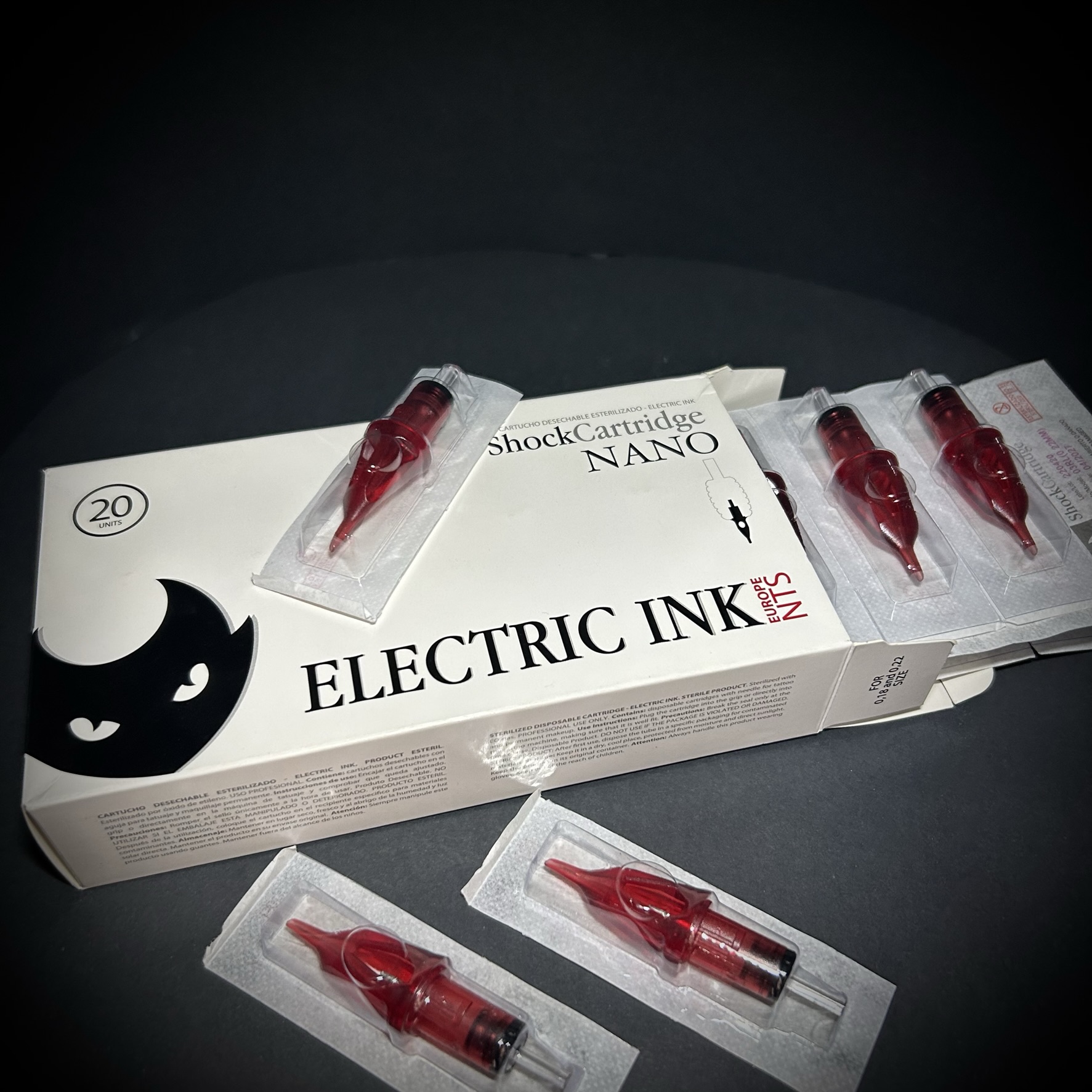 Electric Ink.Cartuchos Round Liner – Koky Tattoo